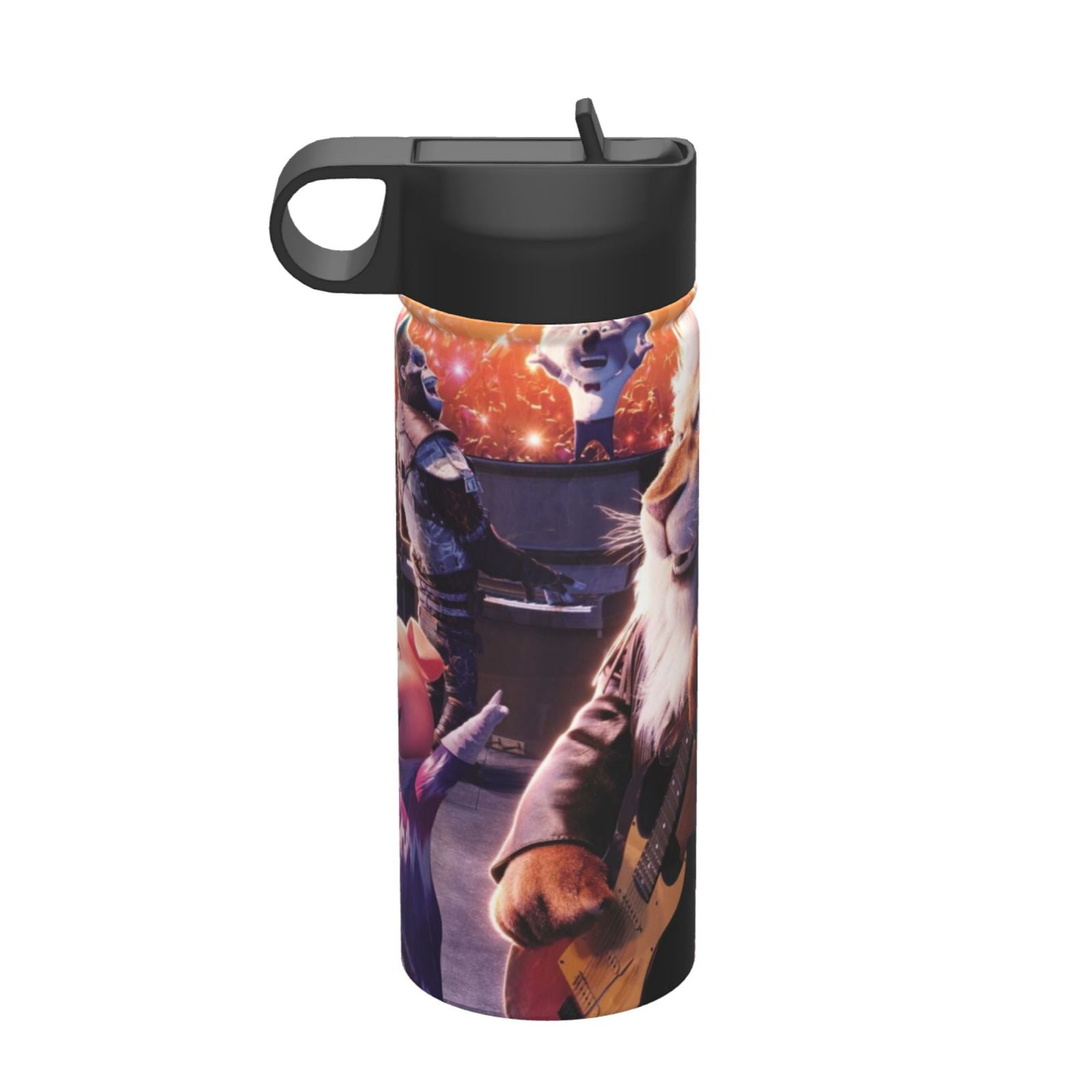 Movie Sing 2 18 Oz Insulated Water Bottle, Reusable Stainless Steel ...