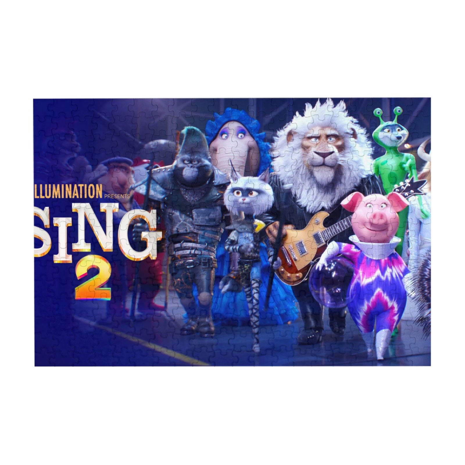 Movie Sing 2 Jigsaw Puzzle For Adults & Kids - 300pcs Puzzle For Boys ...