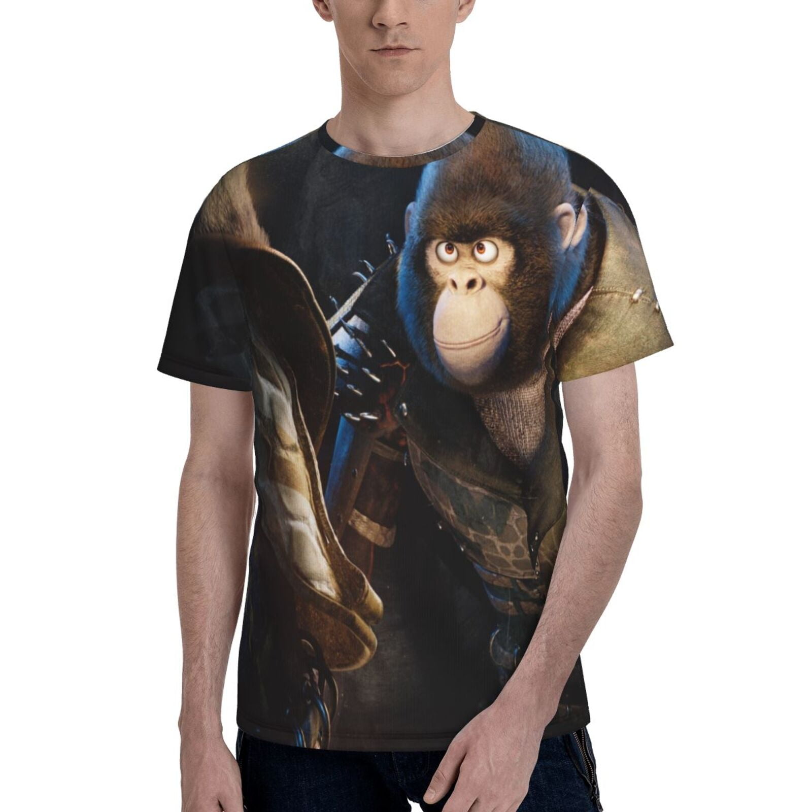Movie Sing 2 Mens 3d Graphic Print Shirts Casual Short Sleeve Tee Shirts - Walmart.com