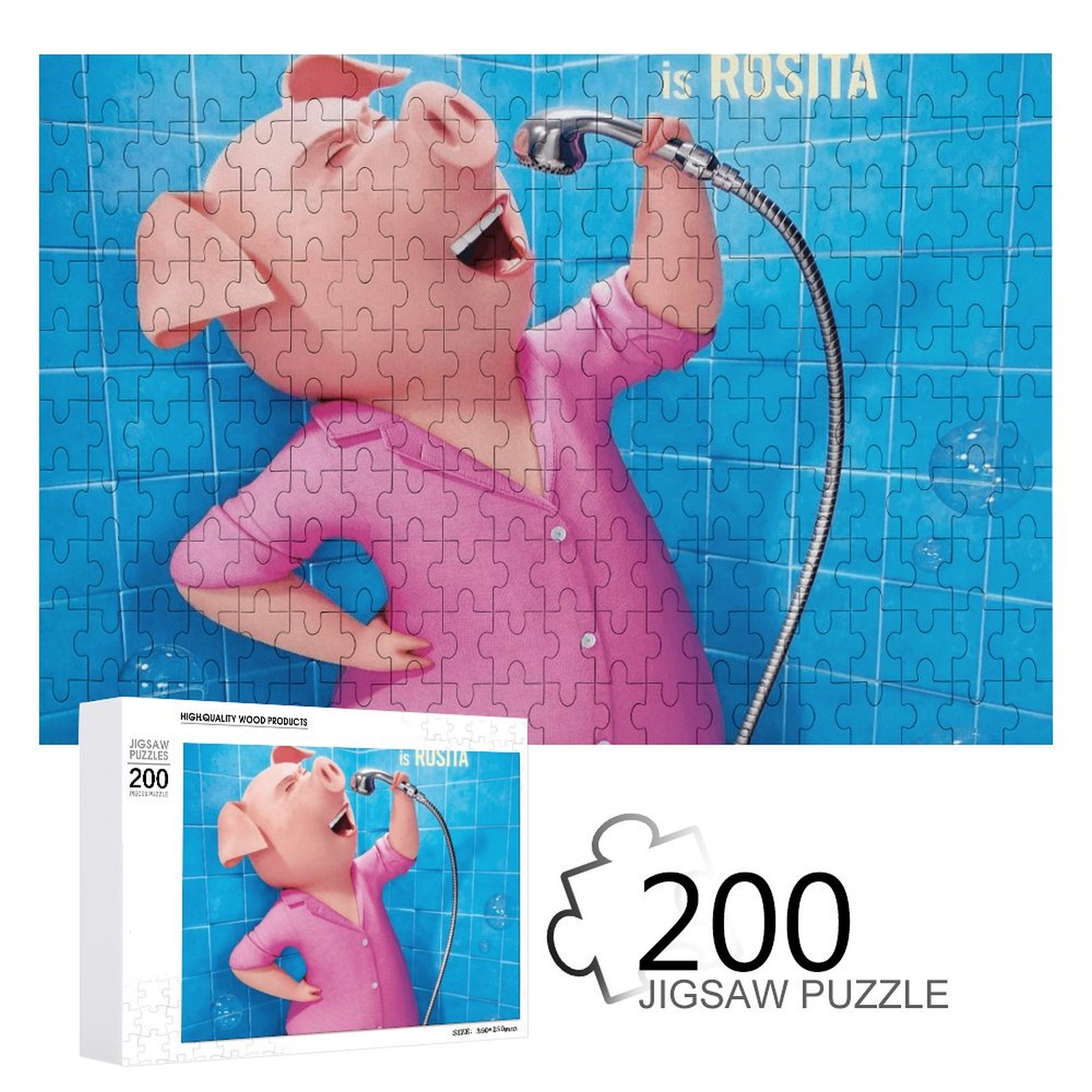 Movie Sing 2 Puzzle For Adults & Kids - 200 PCS Jigsaw Puzzle - Walmart.com