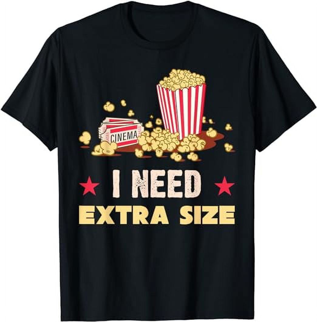 Movie Snack Popcorn Lover T Shirt