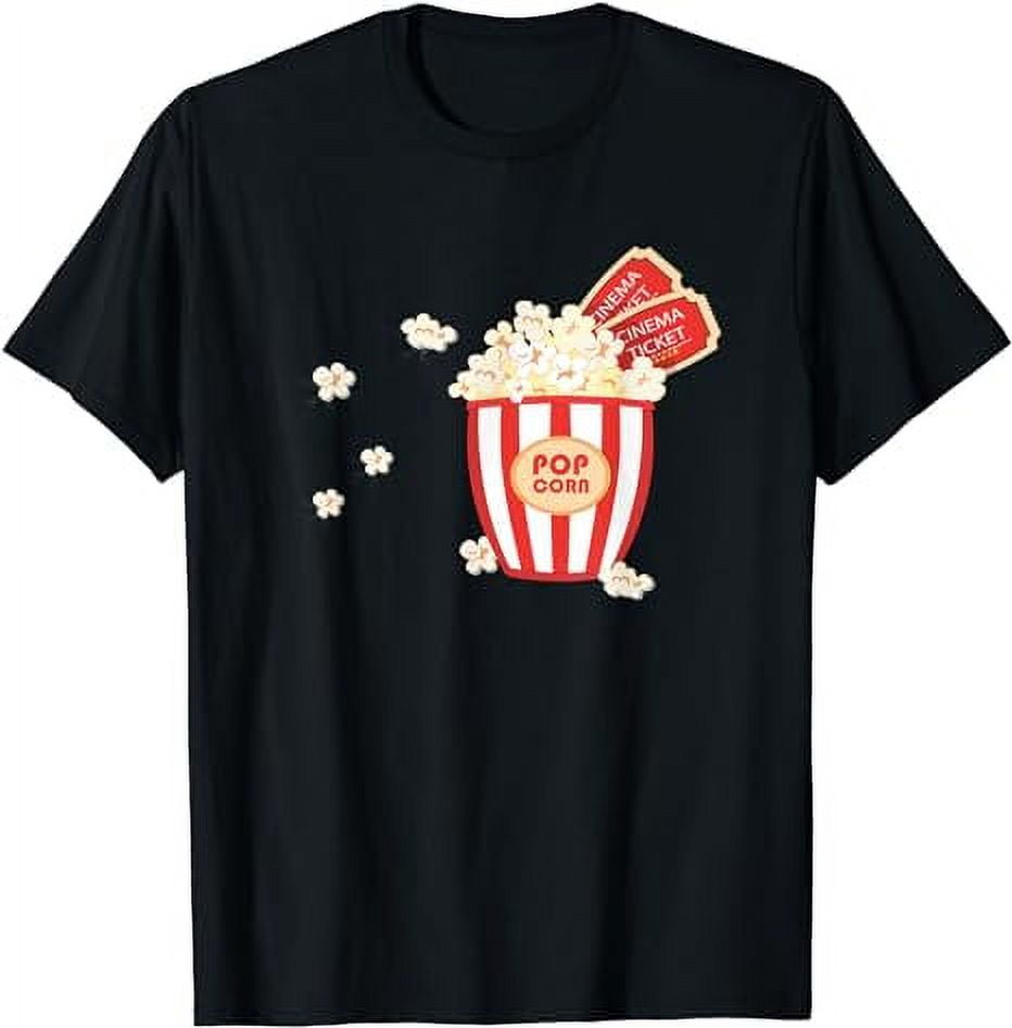 Movie Snack Popcorn T Shirt