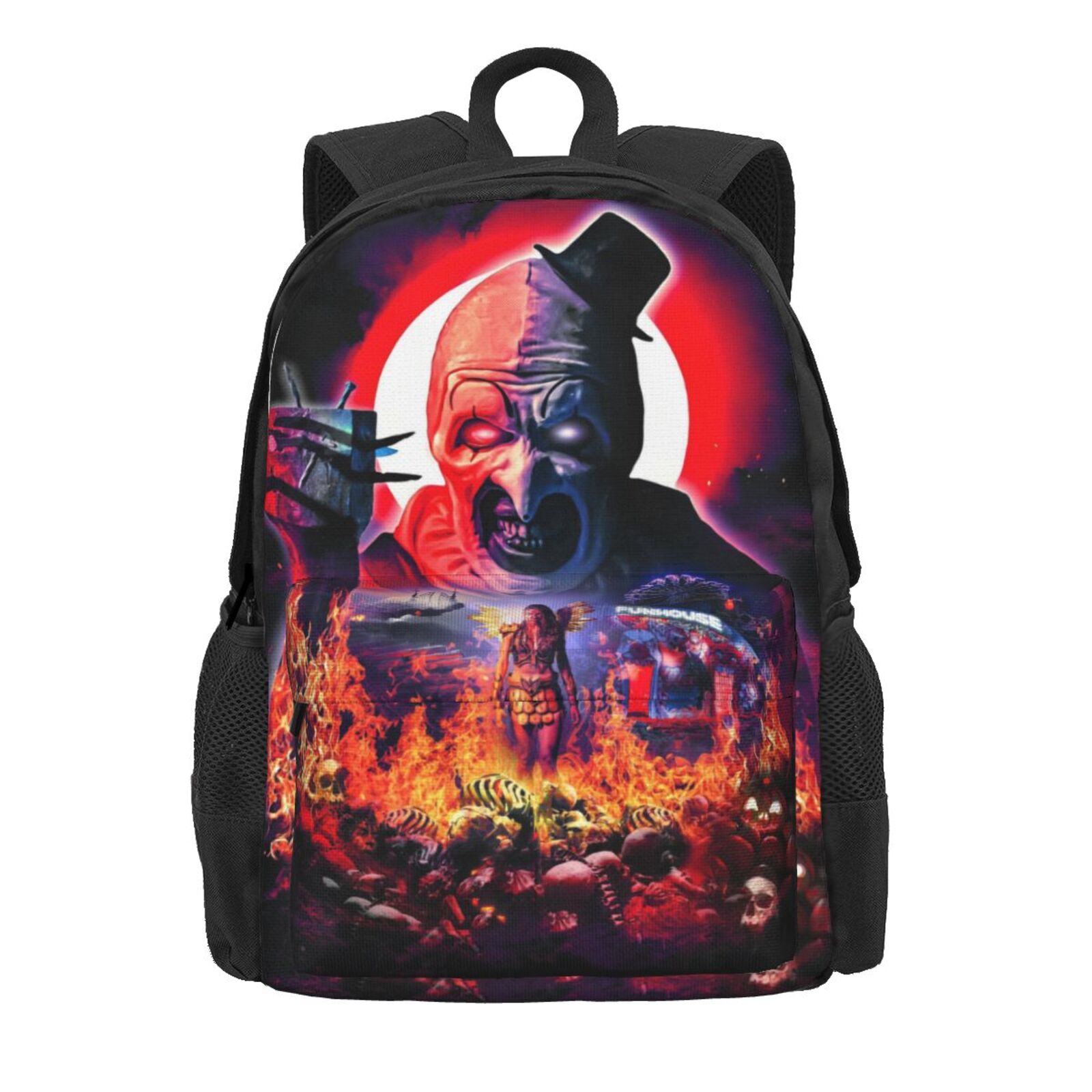 Movie Terrifier 2 Backpack Lightweight Daypack Large Capacity School ...