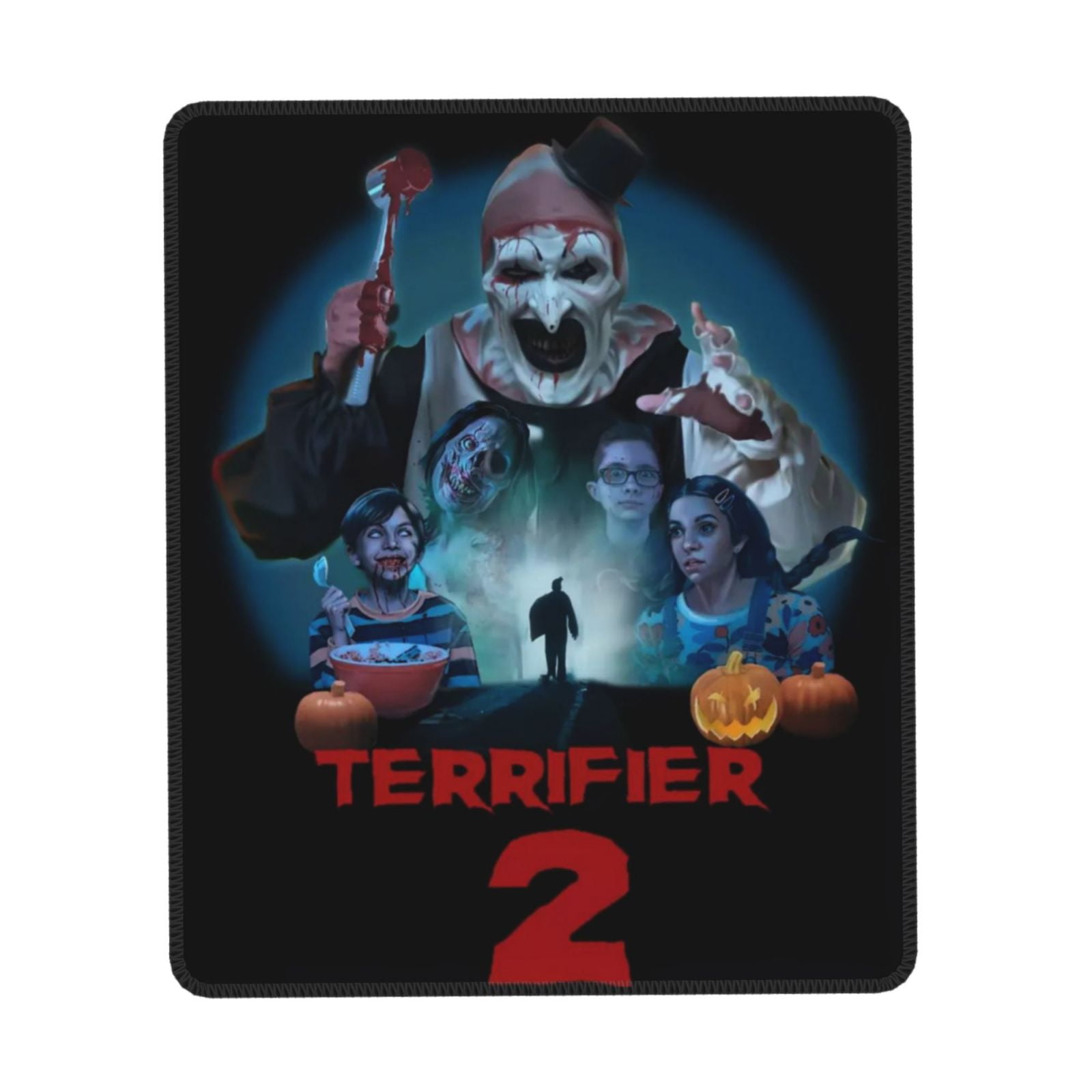 Movie Terrifier 2 Poster Mouse Pad Non-Slip Rubber Base Mousepad ...