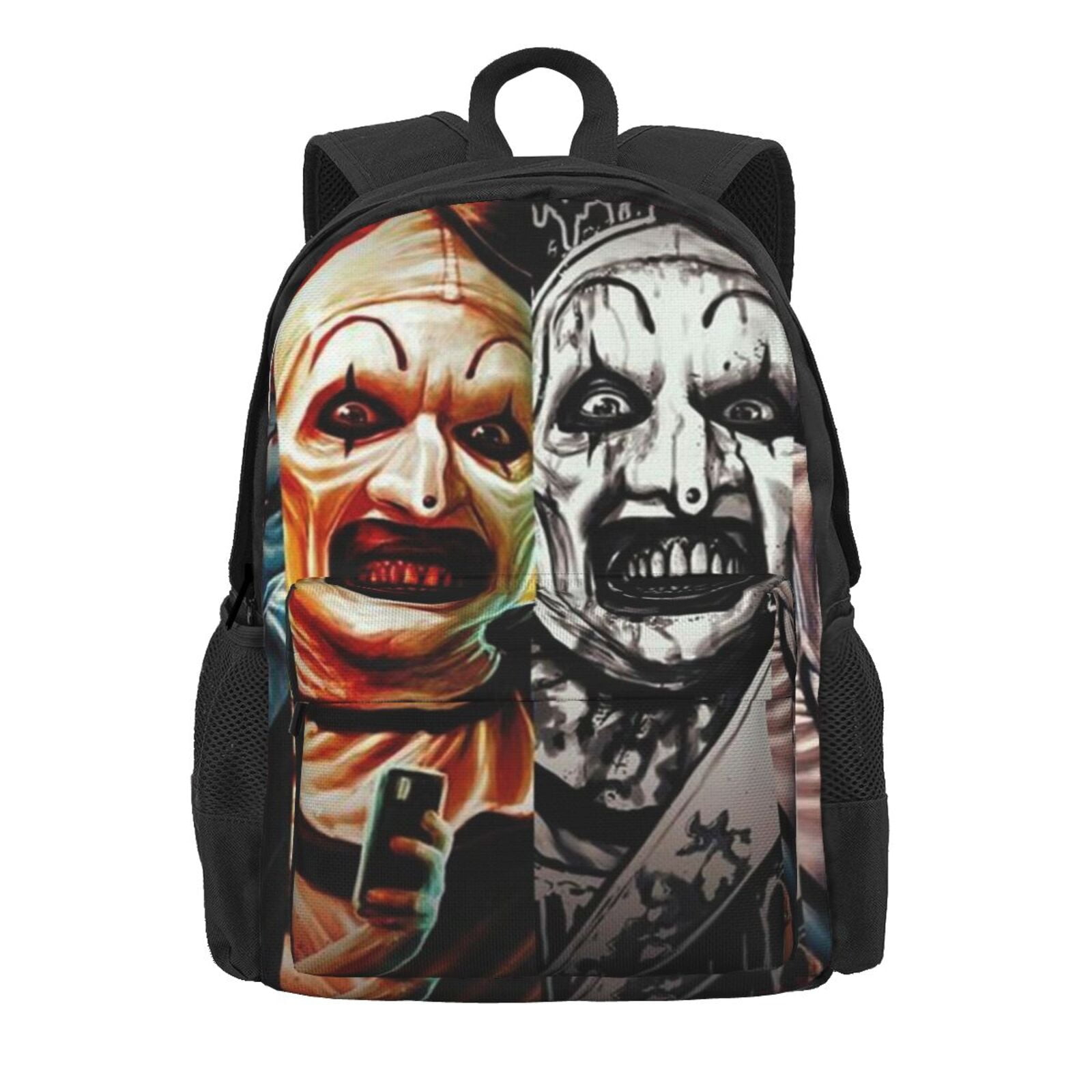 Movie Terrifier Clown Backpack Adjustable Daypack Large Capacity School ...