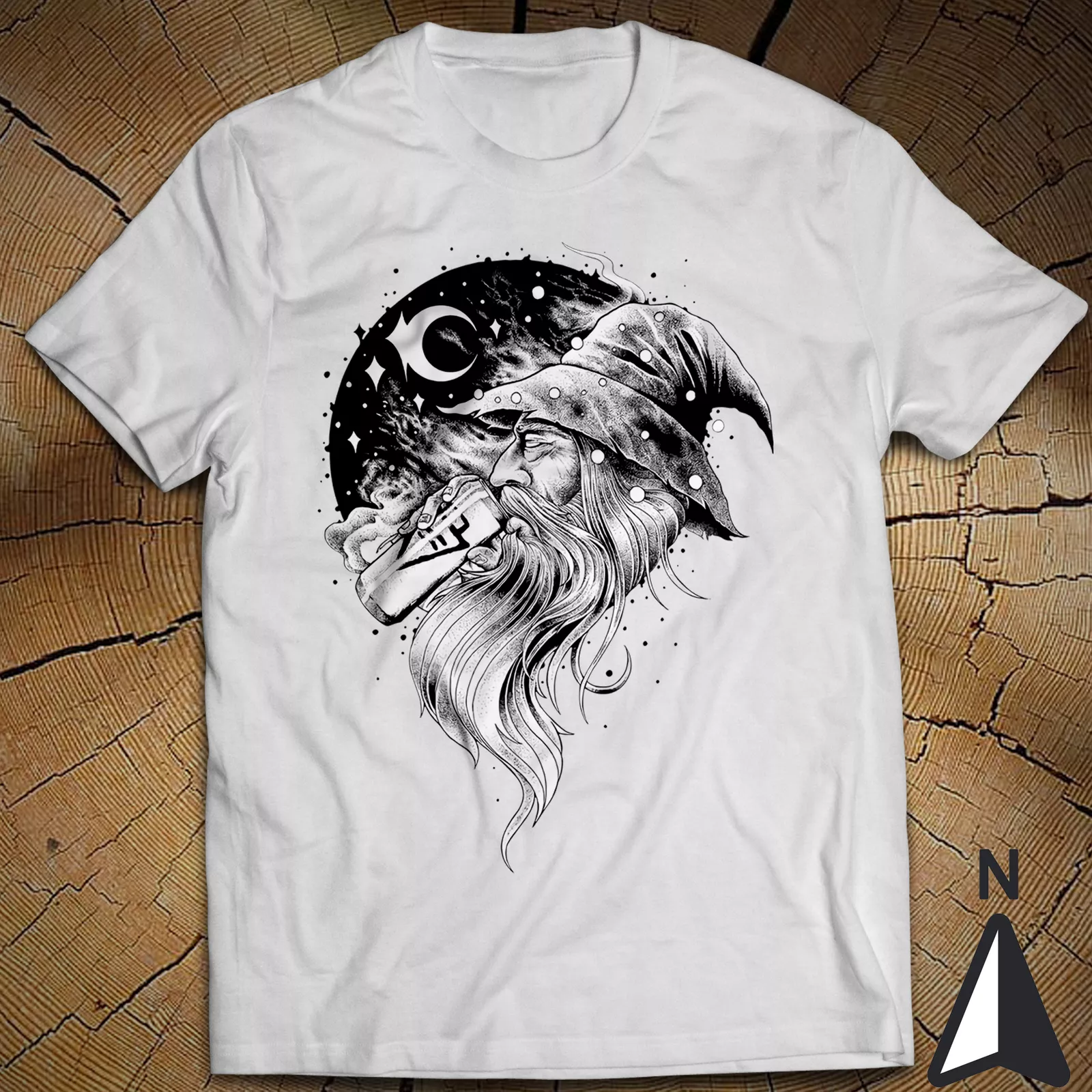 Movie The Lord Of The Rings Tee Gandalf The Grey Istari Wizard J. R. R ...