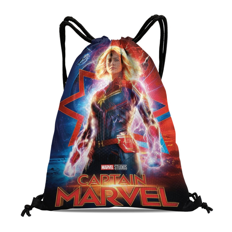 Movie The Marvels Backpack Bag Goodies Merch Drawstring Party Favors ...