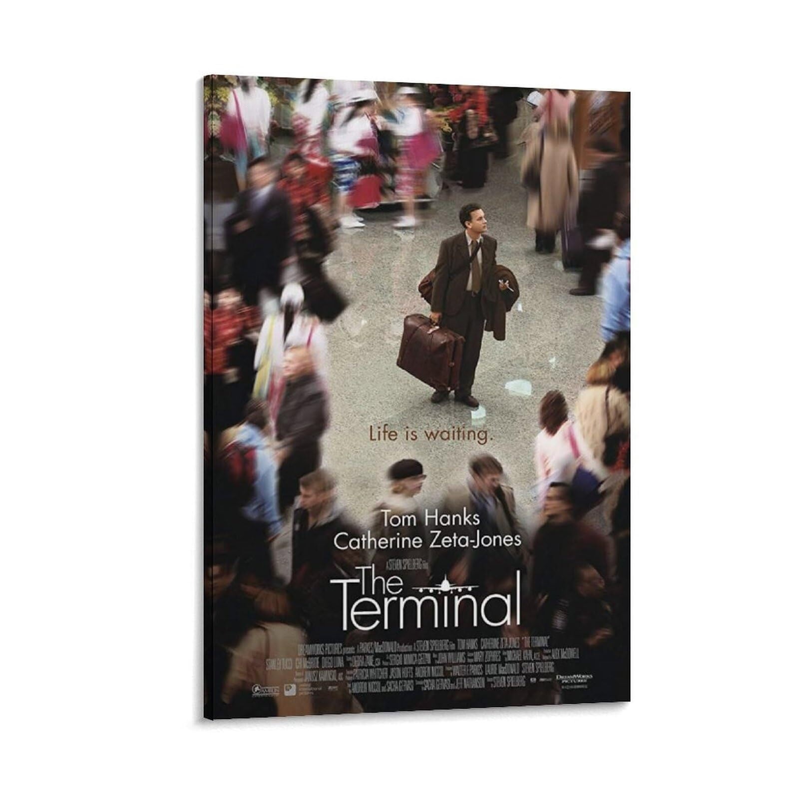 Movie The Terminal Canvas Poster (6) Posters Art Print Wall Photo Paint ...