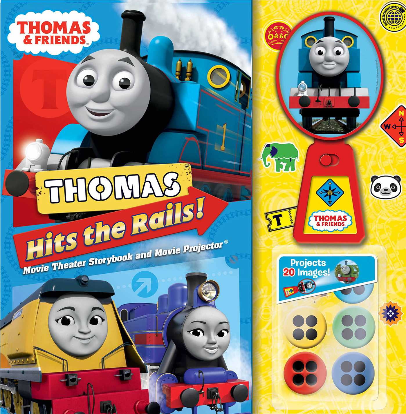 Movie Theater Storybook: Thomas and Friends: Thomas Hits the Rails ...