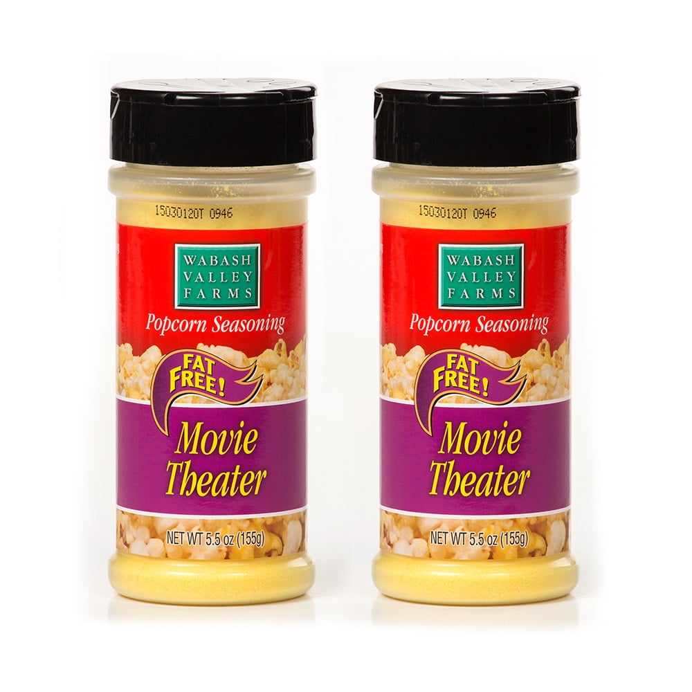 Movie Theater Style Popcorn Flavoring - Set of Two 5.5 ounce Shakers ...