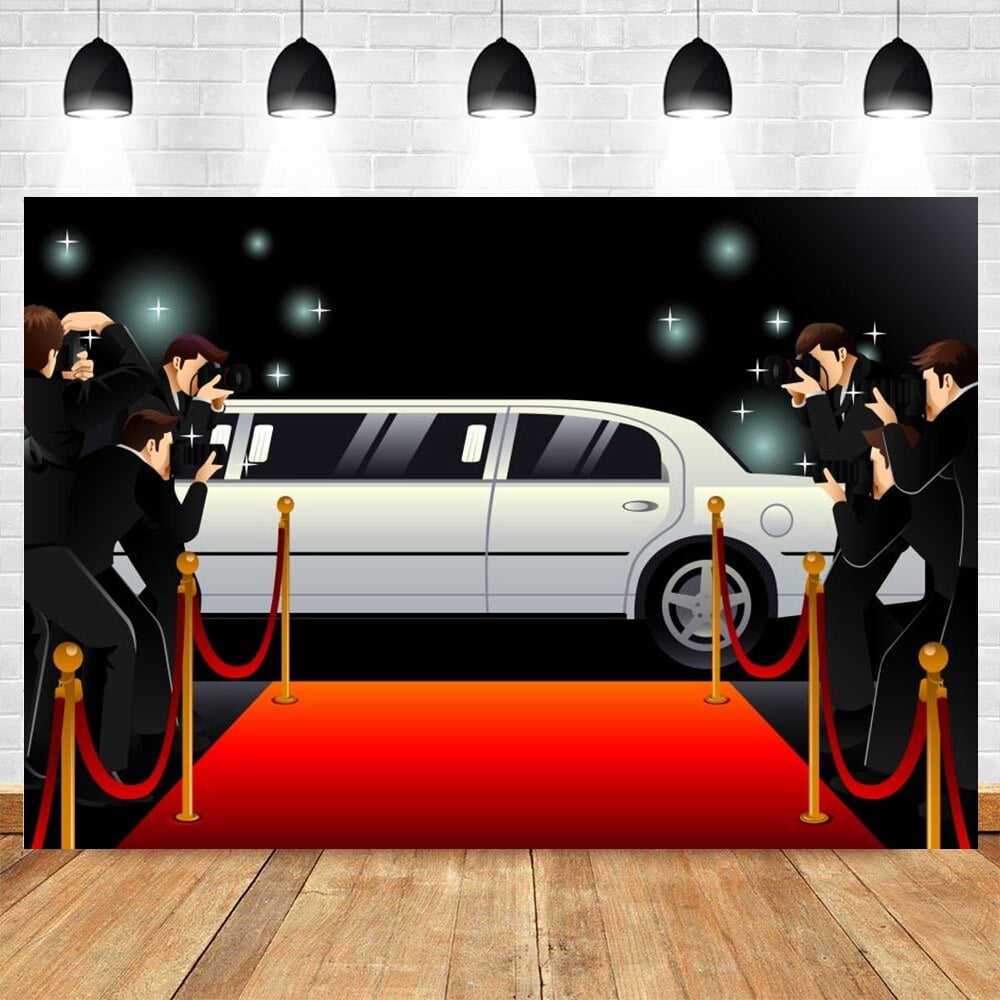 Movie Theme VIP Red Carpet Event Star Showing Time Stage Casino Film ...