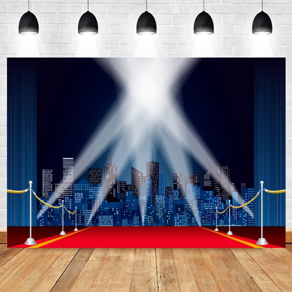 Movie Theme VIP Red Carpet Event Star Showing Time Stage Casino Film ...