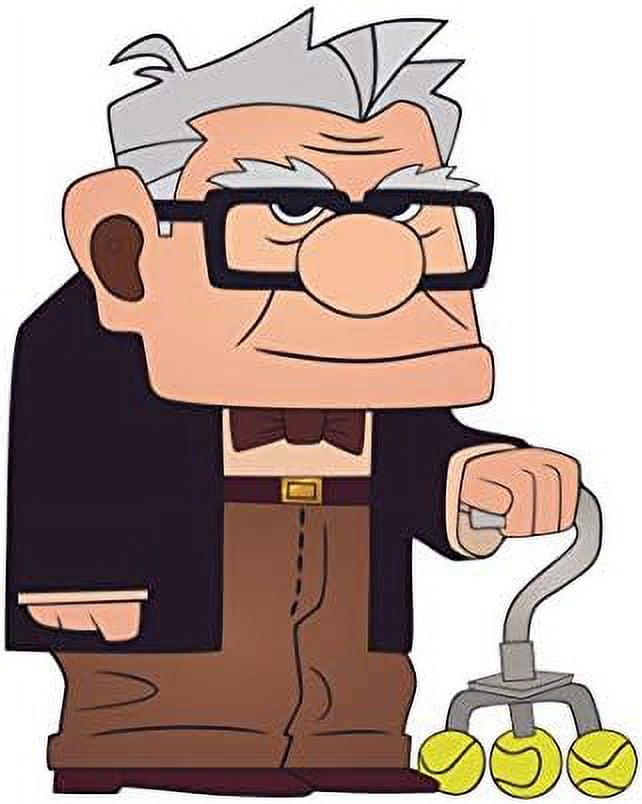 Movie Up Character Standing With Cane Artwork Design Vinyl Wall Decal ...