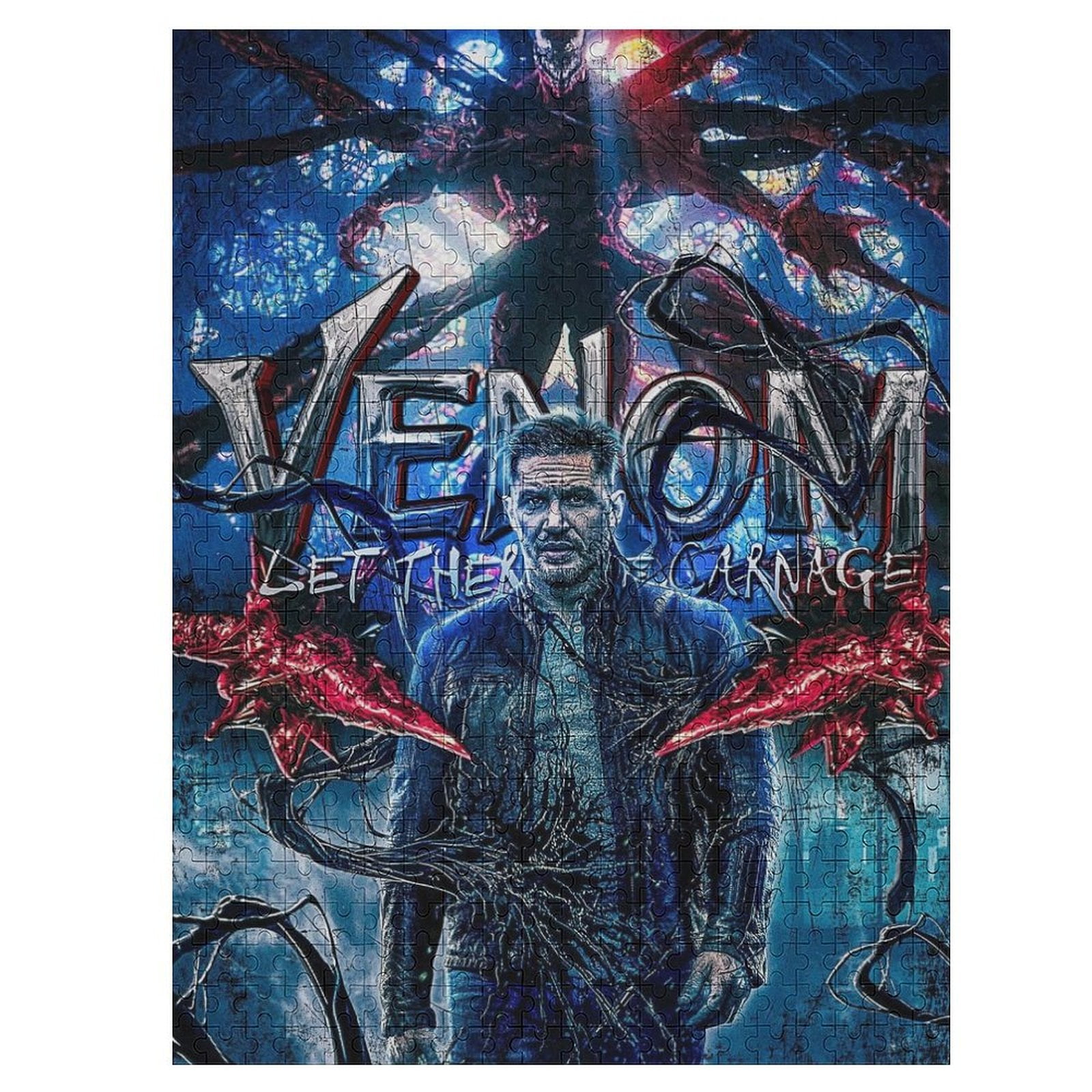 Movie Venom Let There Be Carnage Jigsaw Puzzles Interlocking Puzzles ...