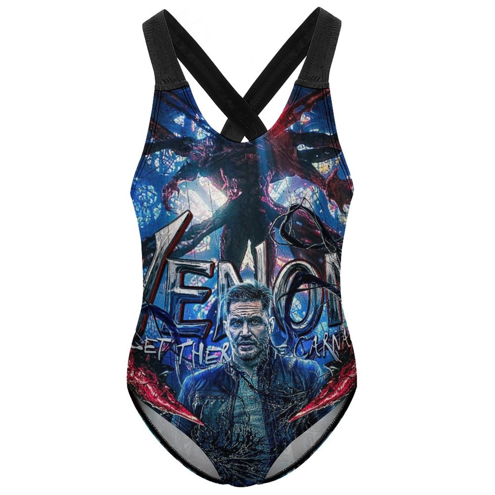 Movie Venom Let There Be Carnage Children's One-piece Swimsuit Summer ...