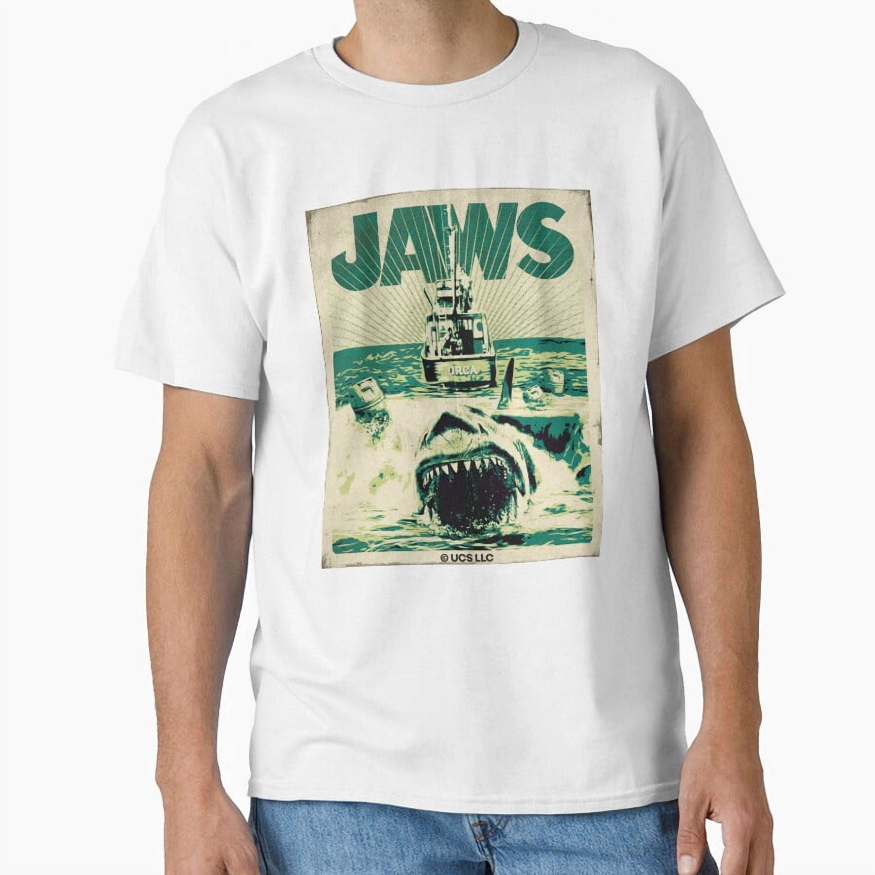 Movie Vintage Predator Shark Attack T-Shirt - Walmart.com