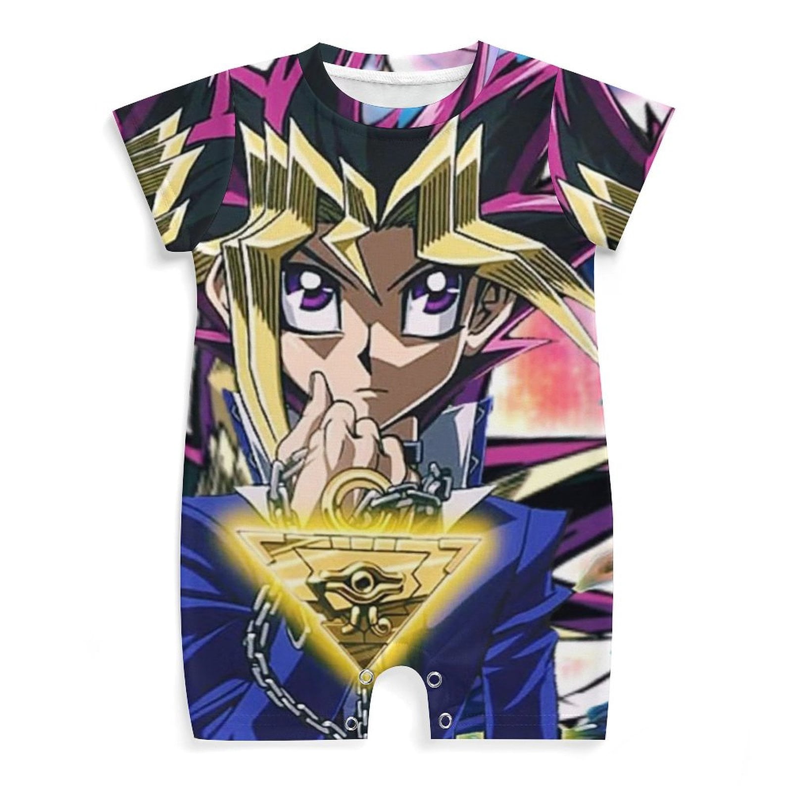 Movie Yu-Gi-Oh Baby One-Piece Rompers Summer Short Sleeve Outfit ...