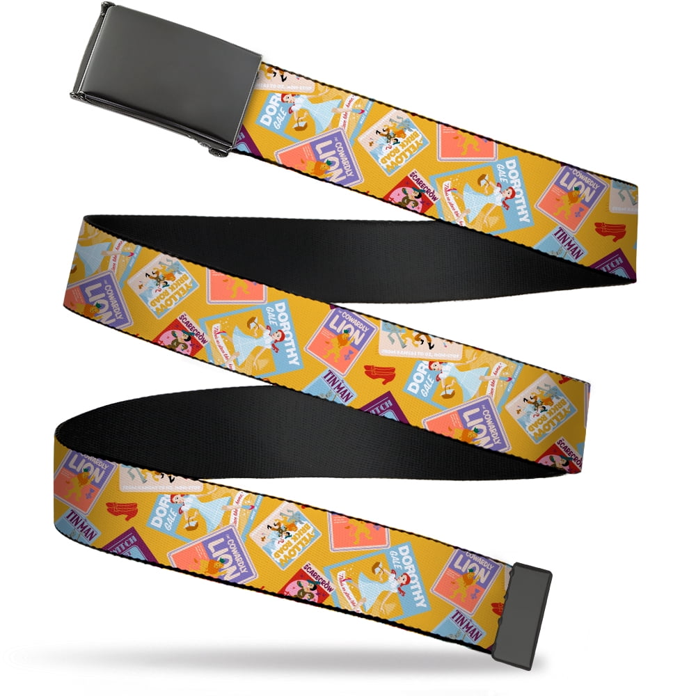Movies Belt, Flip Web Belt The Wizard of Oz Characters Scenes and Icons ...