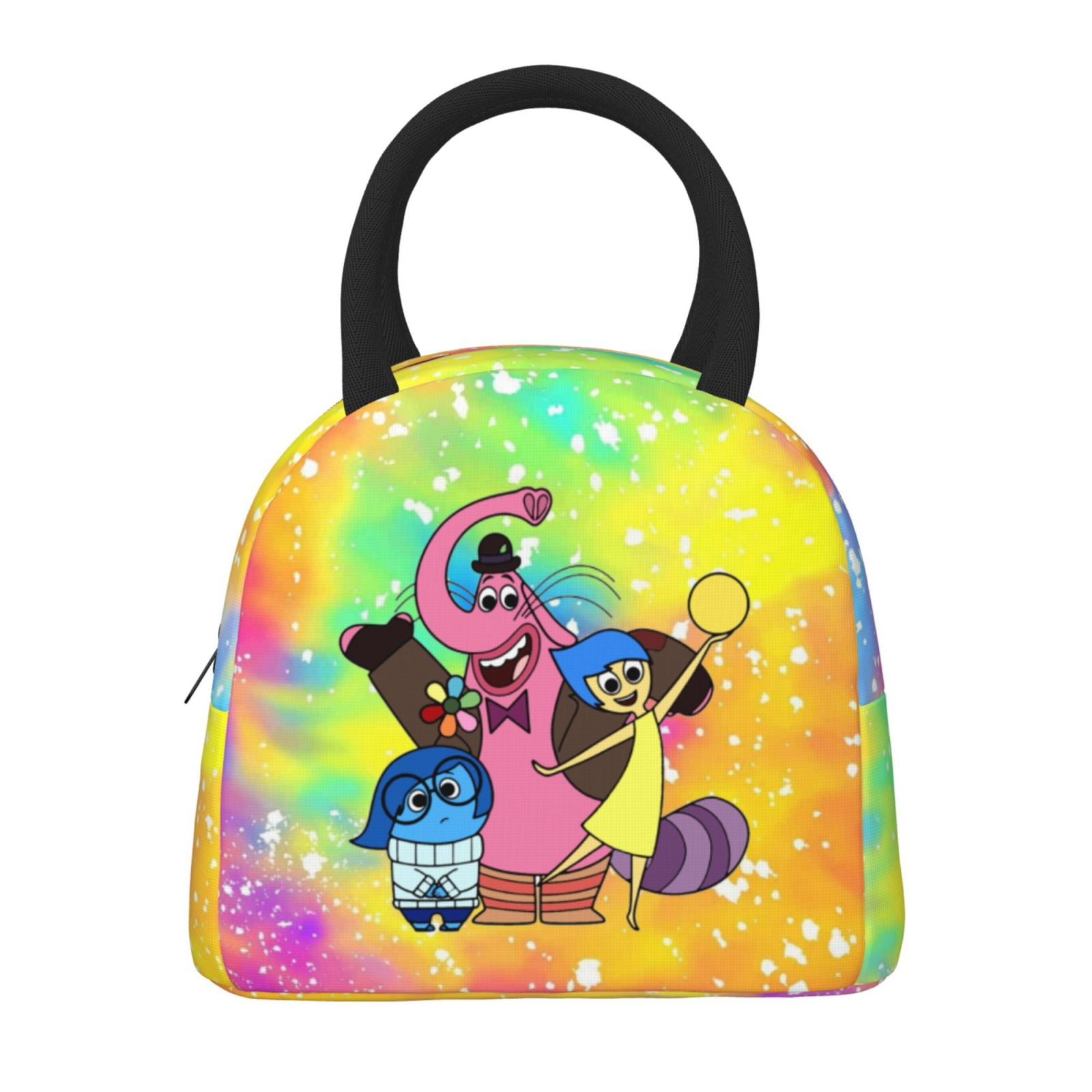 Movies Inside Out Large Capacity Hand Held Lunch Bag, Insulated ...