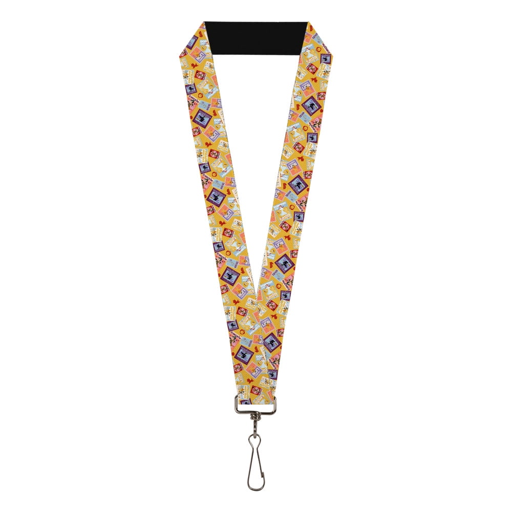 Movies Lanyard, The Wizard of Oz Characters Scenes and Icons Collage ...