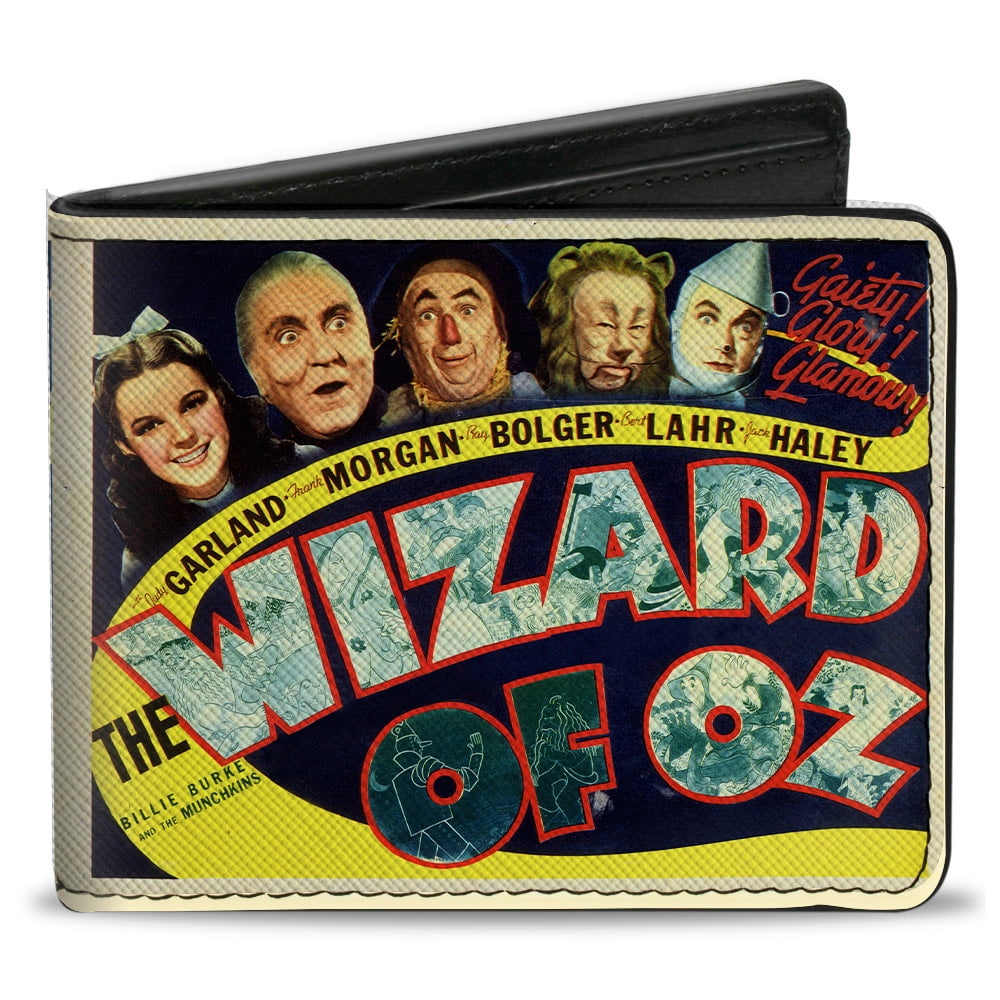 Movies Wallet, Bifold, The Wizard of Oz Vintage Movie Poster with ...