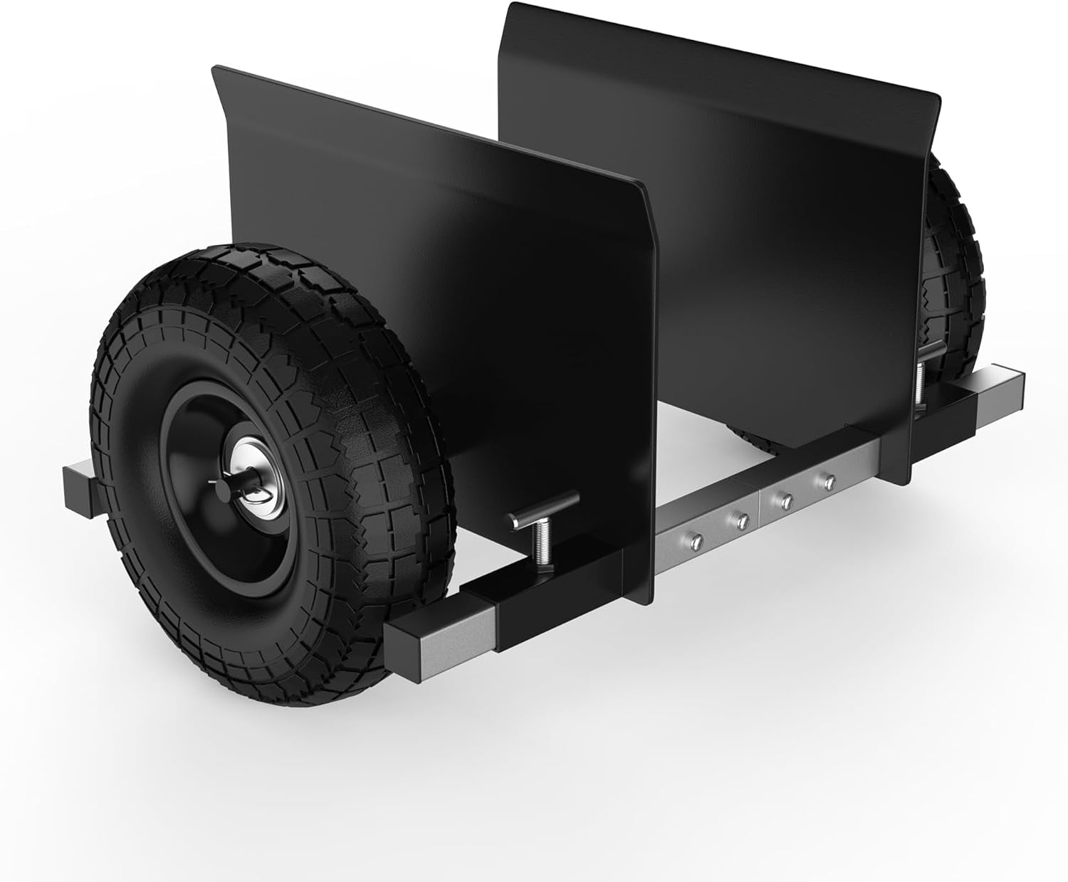 Moving Adjustable Panel Dolly, 2 × 10" Heavy Duty Solid Rubber Tires ...