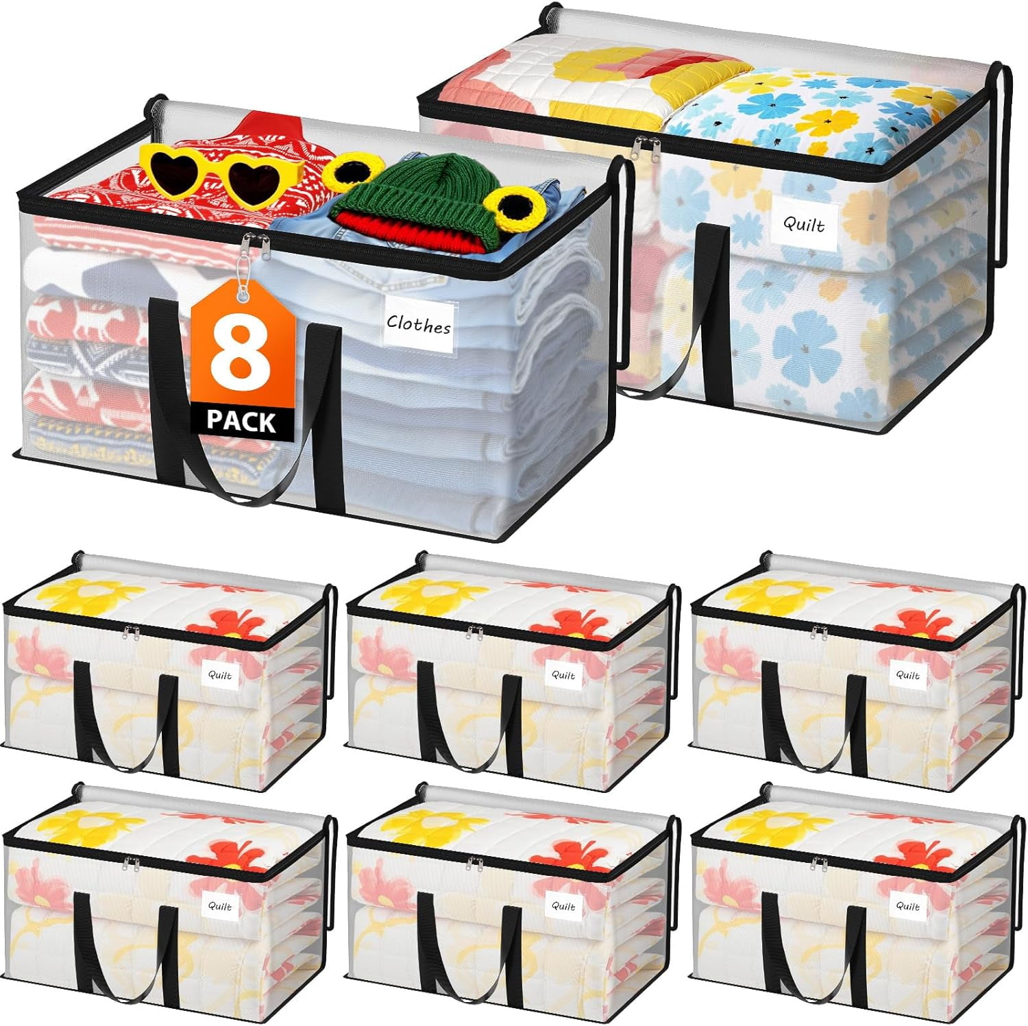 Moving Bags Extra Heavy Duty Oversized Storage Bags with Reinforced ...