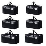 Mainstays Collapsible Cube Fabric Storage Bins (10.5" x 10.5"), 6 Pack ...