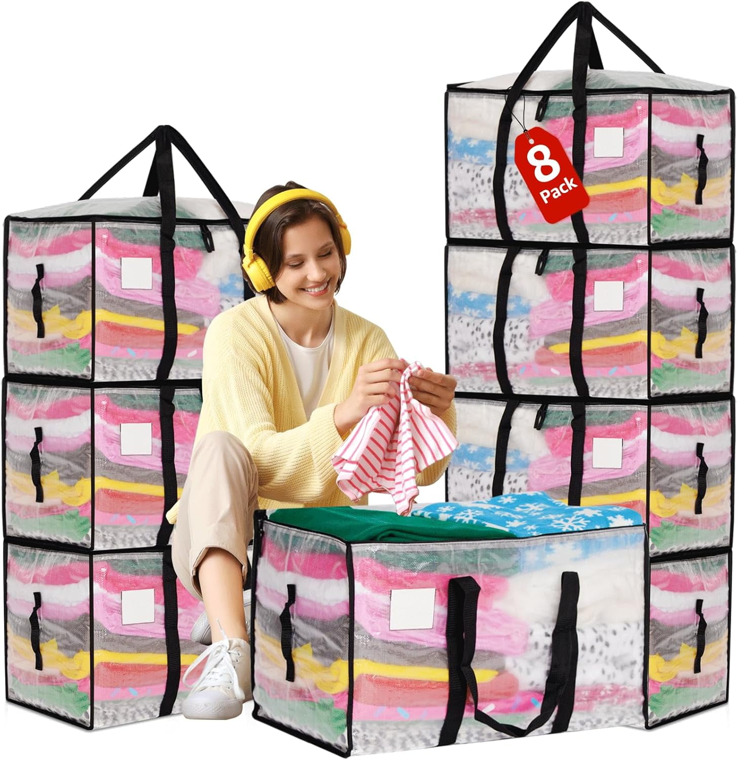 Moving Bags Heavy Duty Extra Large, Alternative for Moving Boxes ...