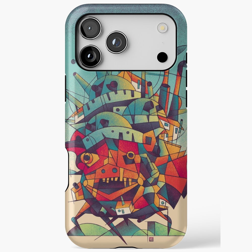 Moving Castle Studio Ghibli Art iPhone Case 17 to 11 Pro Max - Walmart.com