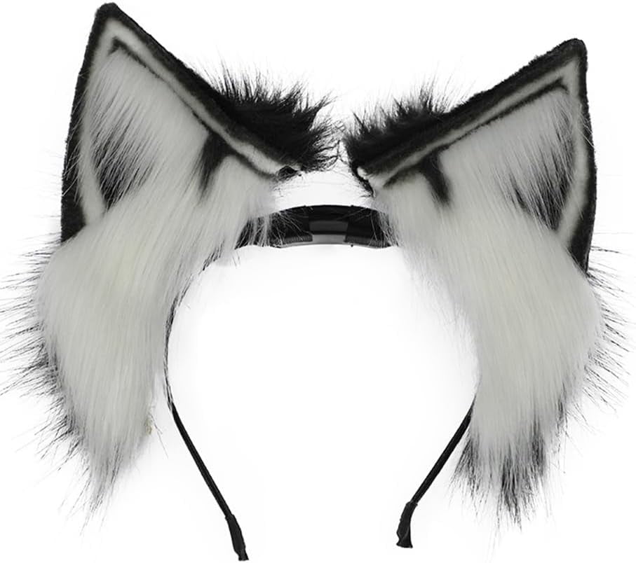 Moving Cat Ears Headband Electric Animated Ear Headwear, Fox Style Ear ...
