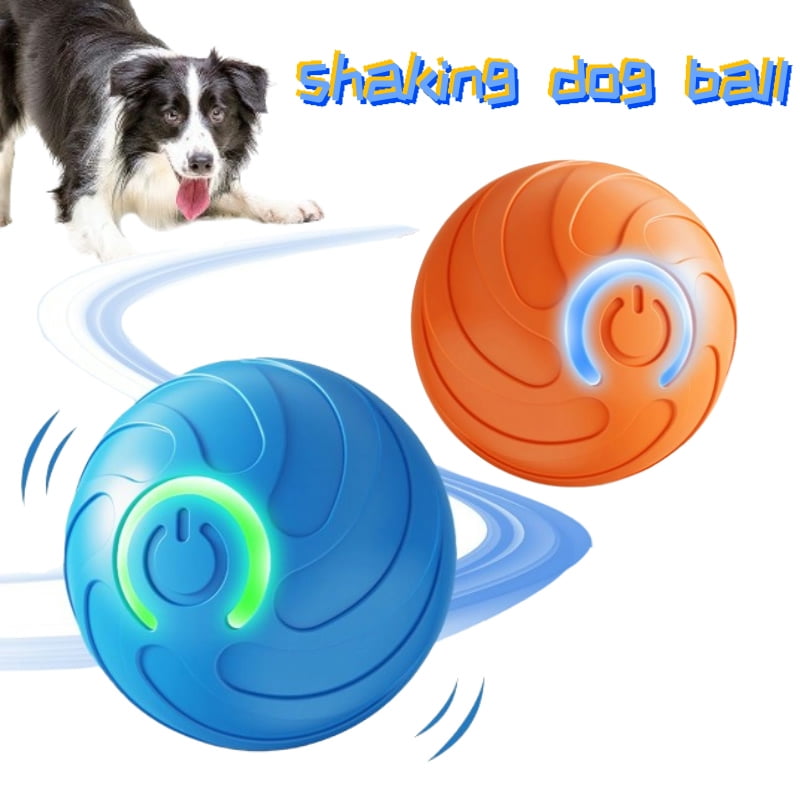 Moving Dog Ball - Pet Bounce Ball, Usb Rechargeable Interactive Dog Toy ...