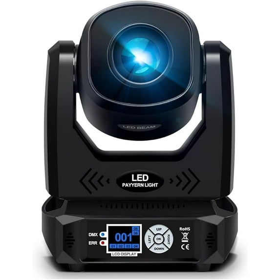 Moving Head Lights LED 100W Beam Effect 16 Degree 7 Dynamic & 6 Static ...