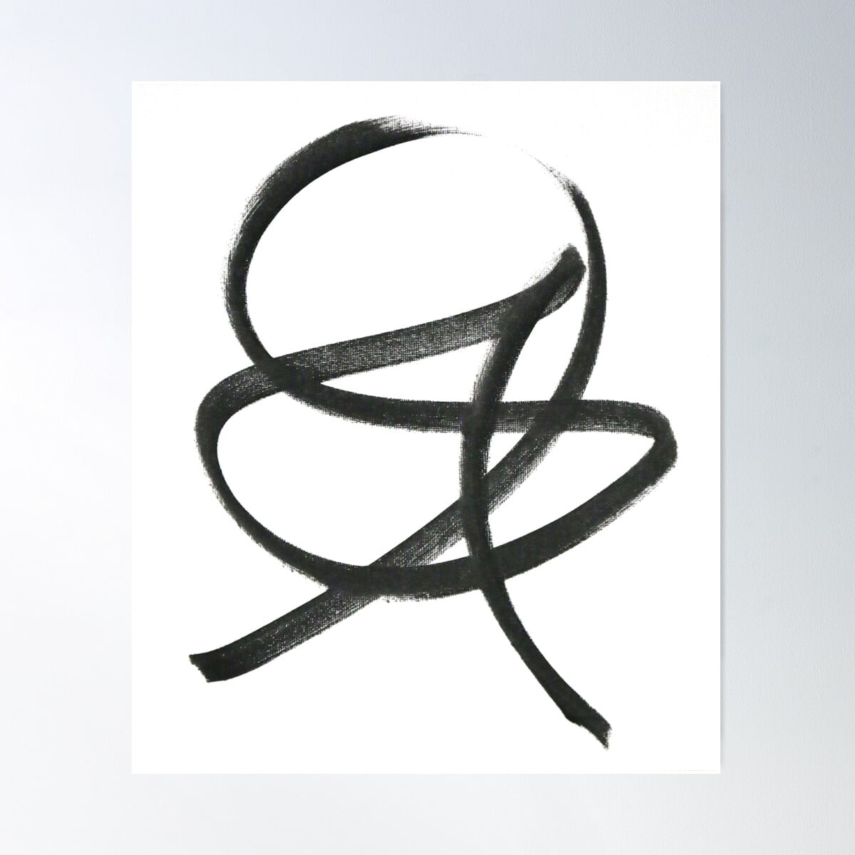 Moving Inwards Poster Wall Art, Modern Wall Decor For Living Room ...