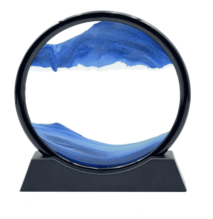 Moving Sand Art Liquid Motion, 3D Deep Sea Sandscape Color Quicksand ...