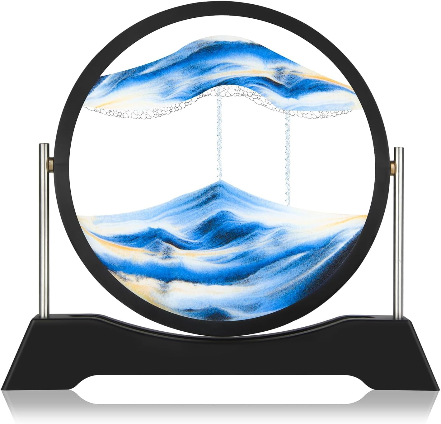 Moving Sand Art Liquid Motion,3D Flow Sand Painting Quicksand Decor ...