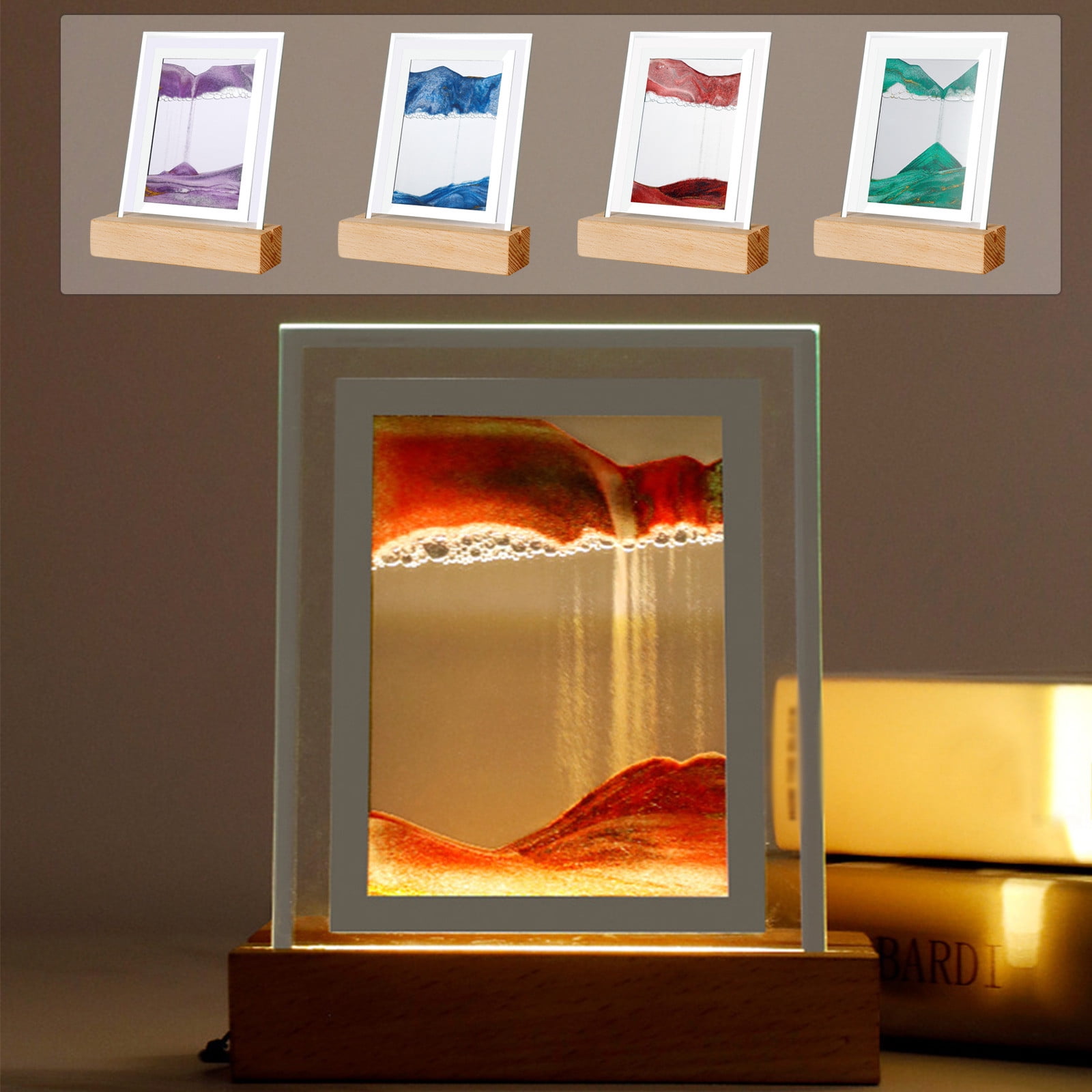 Moving Sand Art Picture, Three-Dimensional Abyssal Sandscapes Sand Art ...