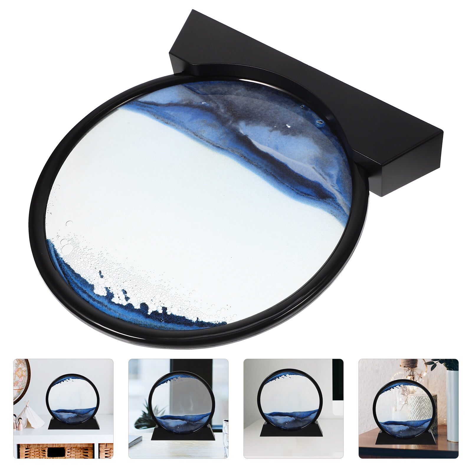 Moving Sand Art Quicksand Decor 3D Color Picture Sand Art Liquid ...