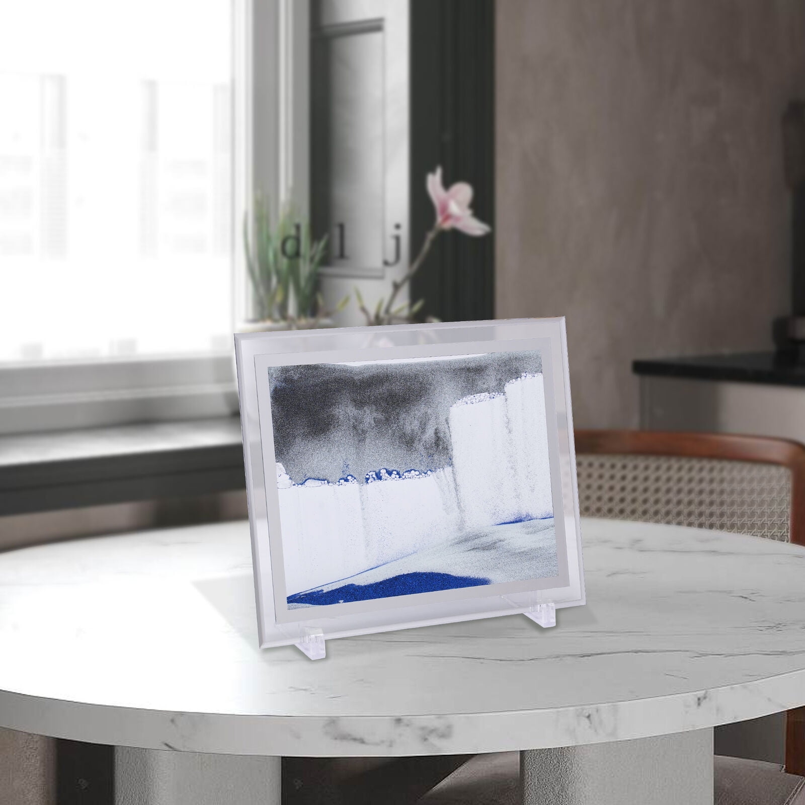 Moving-Sand Frame Art Sand Painting Glass 3D Sandscape in Display ...