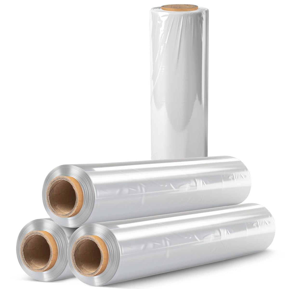 Moving Shrink Wrap 4 Pack, 18" x 1500 FT Heavy Duty Stretch Film, 85 ...