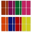 Royal Green Colored Label Sticker Rectangle, 13 Colors, 1 x 3 inch ...