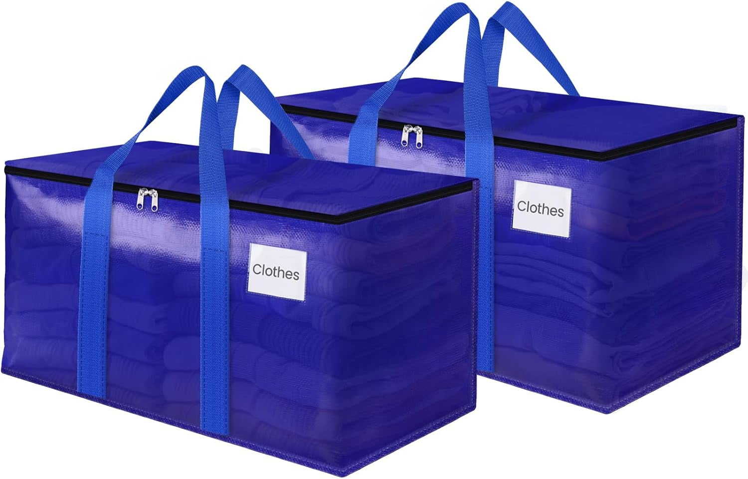 Moving Storage Bags Heavy-Duty with Zippers and Reinforced Handles ...