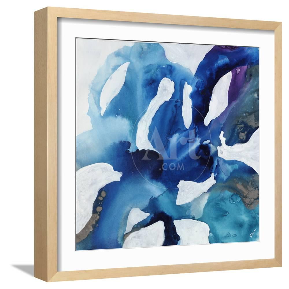 Moving Tendrillar II, Abstract Framed Art Print Wall Art by Rikki ...