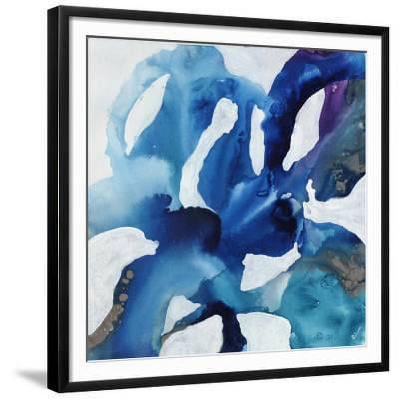 Moving Tendrillar II, Abstract Framed Art Print Wall Art by Rikki ...