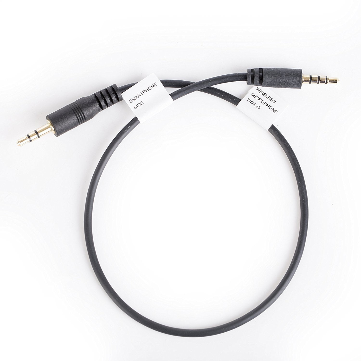 Movo CFP-1 3.5mm TRS (Male) Microphone/Headphone Input Jack to TRRS ...