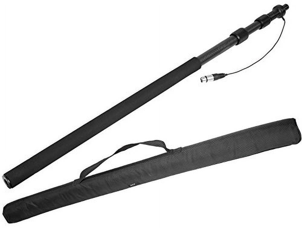 Movo CMP-25 Microphone Boom Pole with Integrated Microphone Cable for ...