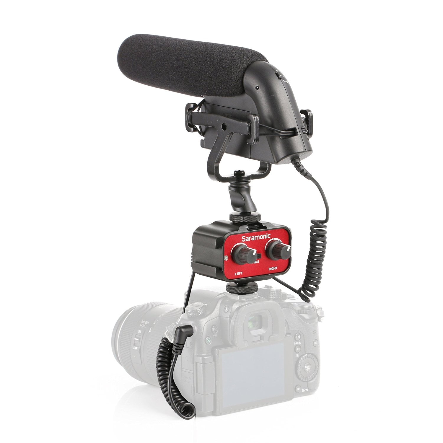 Movo DSLR Video Audio Kit w/Metal Shotgun Condensor Microphone & 2 ...