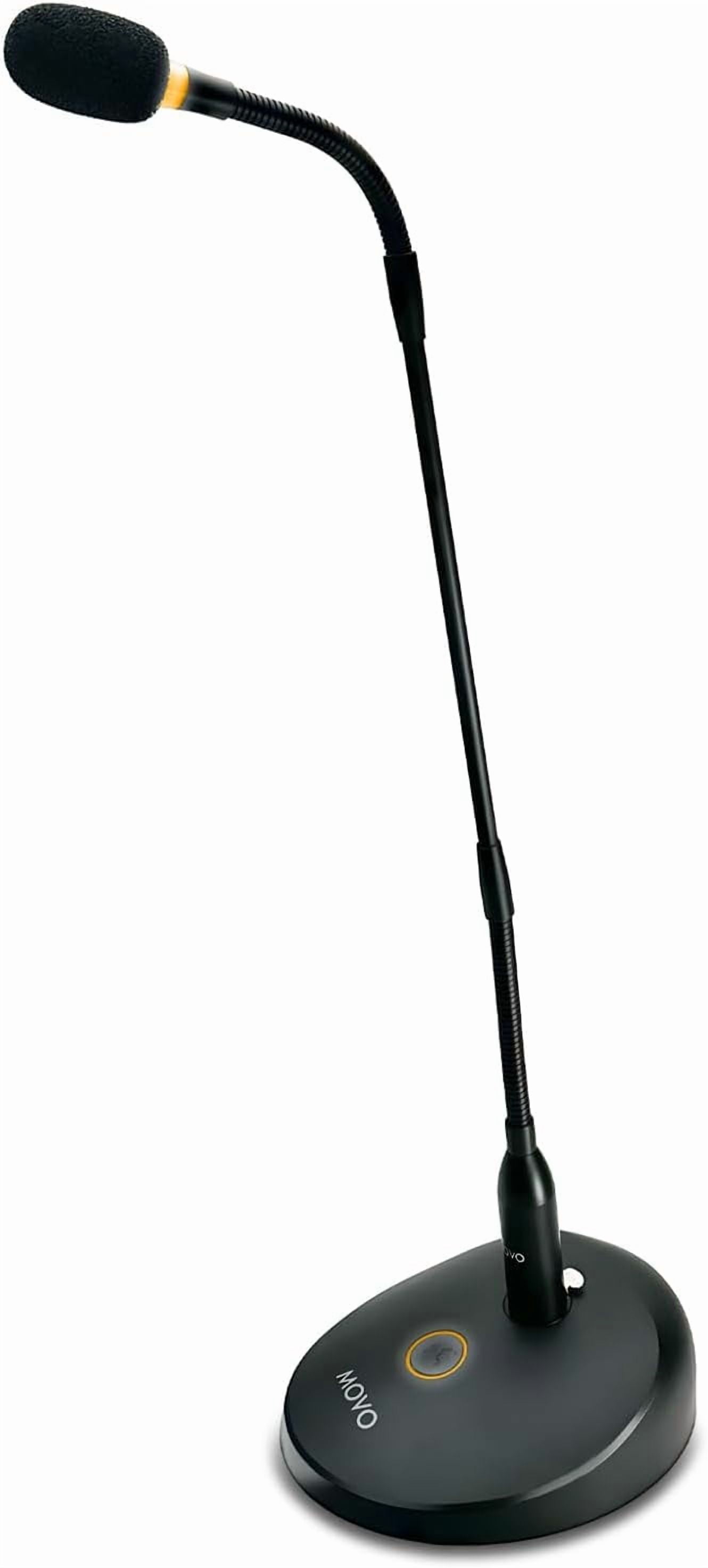 Movo GM-9 Professional 18-inch Gooseneck XLR Podium Microphone for ...