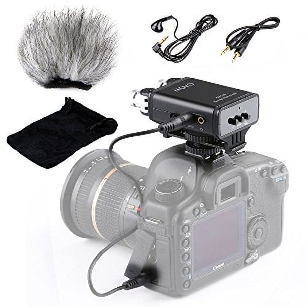 Movo Photo Directional X/Y Stereo Video Microphone for Canon EOS 1D-X ...