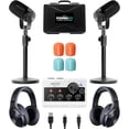 Movo Portable Podcast Equipment Bundle for iPhone/Android Phones ...